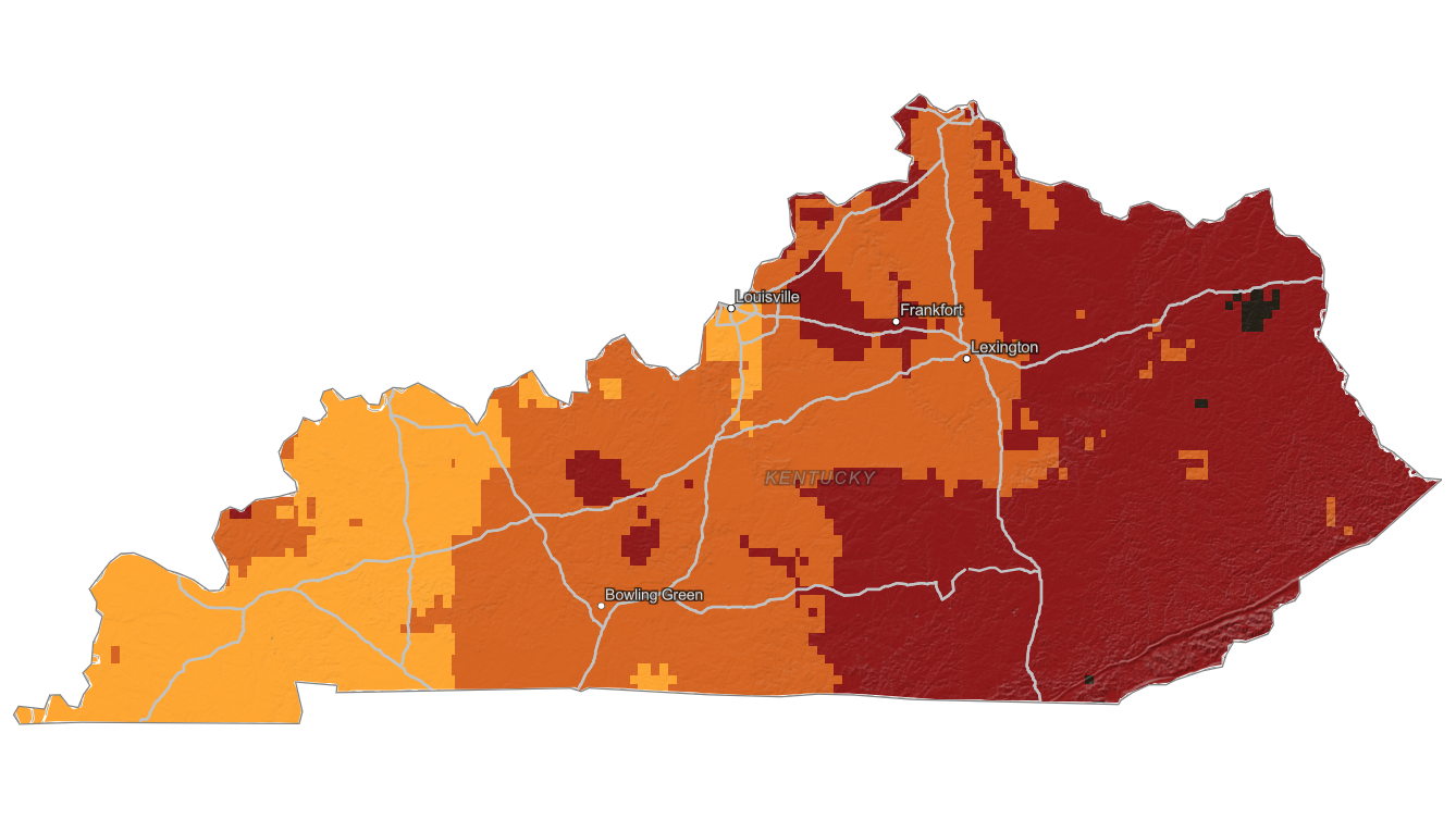 Kentucky Fall Foliage Map Photos Of Emerging Fall Foliage In New